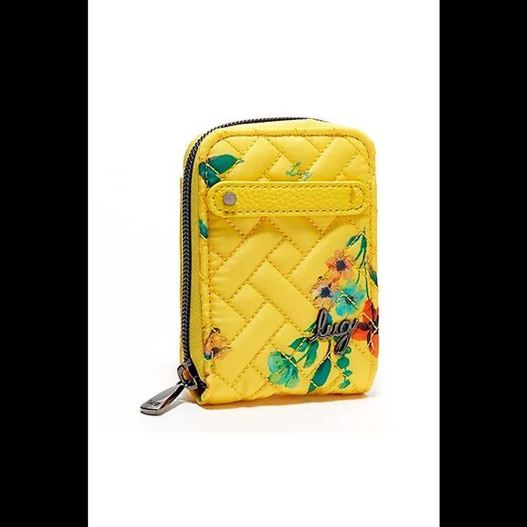 lug | Bags | Lug Rfid Quilted Wallet With Charm Bar Flurry Bouquet ...